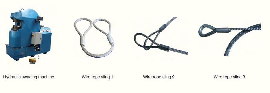 Swaging Machine, Wire Rope Sling, rope sling, swaging tool, slings ...