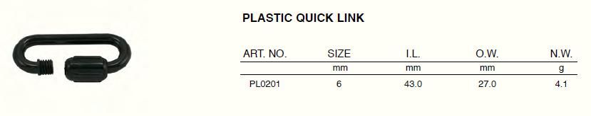 quick link, plastic quick link, plastic link, link, plastic link supplier