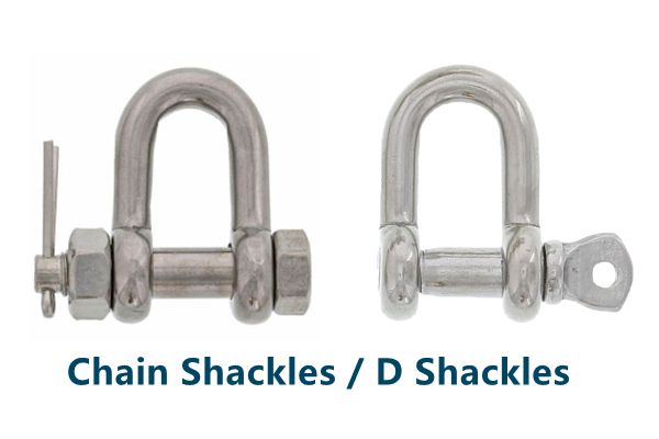 What are shackles and how are they used? - Rigging Hardware, Marine ...