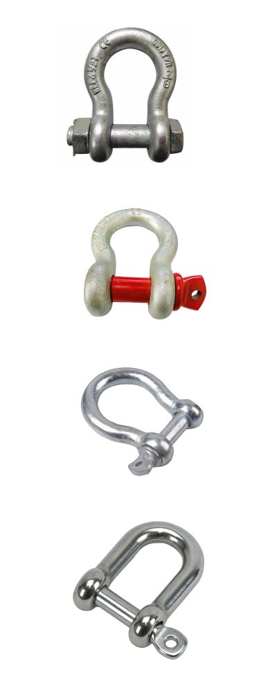What are shackles and how are they used? - Rigging Hardware, Marine ...